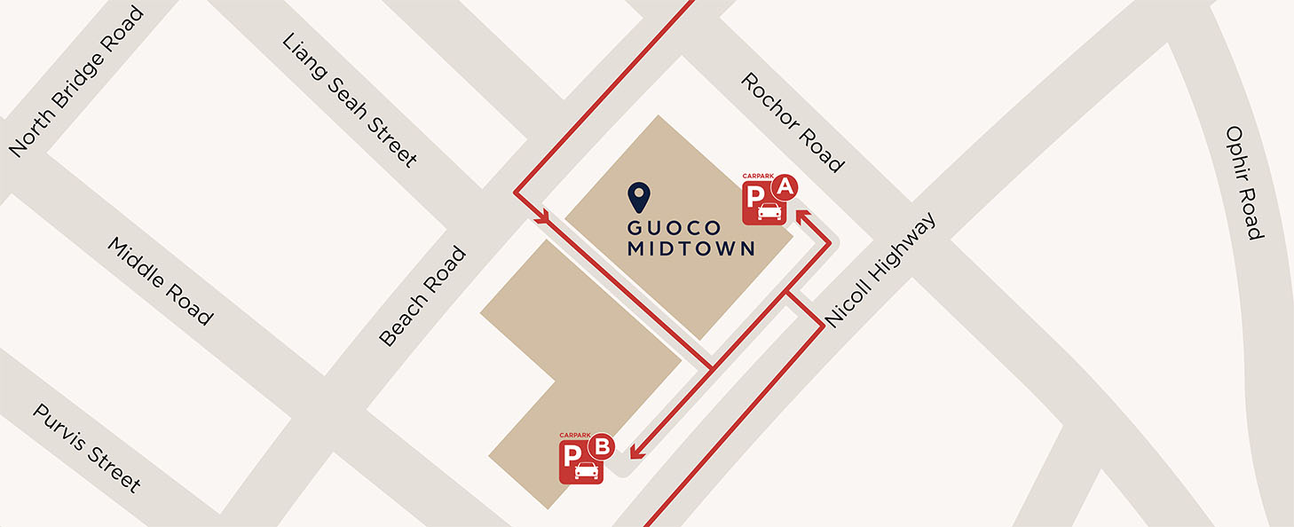 Reach Us - Property Development Company Singapore | Guoco Midtown | Property Development Company ...